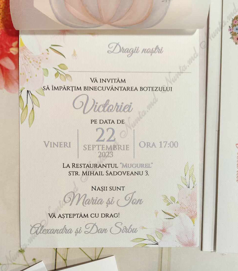 Invitaţie cod: MPB019_20
